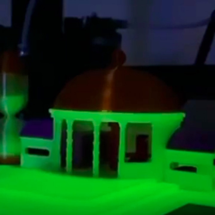3D Printable Hyperbolic Time Chamber - Dragon Ball Z (Multipart) by ...