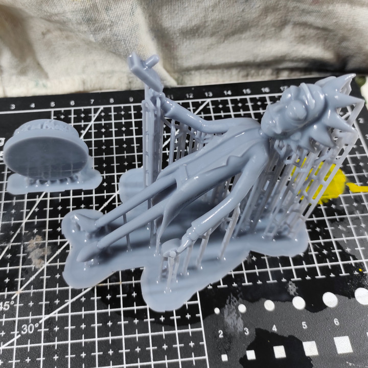 3D Printable Rick Sanchez from Rick and Morty 3D Print Ready and ...