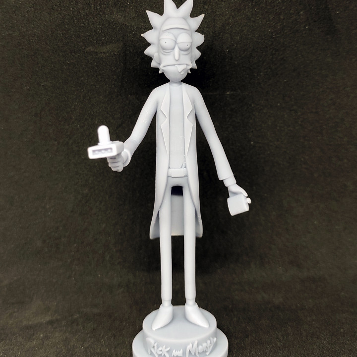 3D Printable Rick Sanchez from Rick and Morty 3D Print Ready and ...