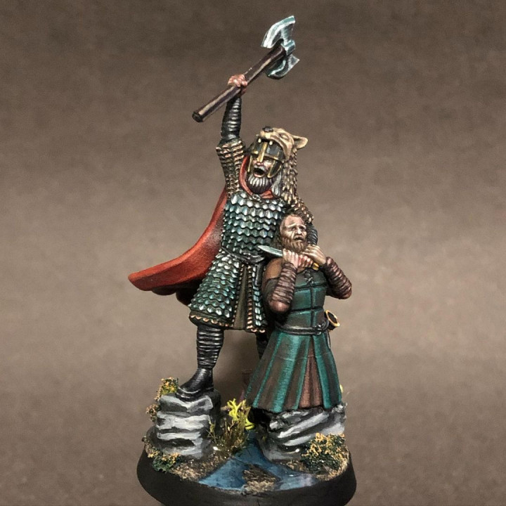 3D Print of Lord Mountain The Wolf - mtd and foot | Savage Evil Humans ...