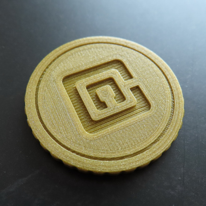 3D Printable ChainCade Token by chepe