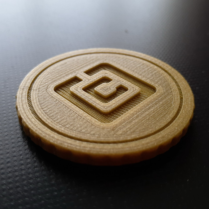 3D Printable ChainCade Token by chepe