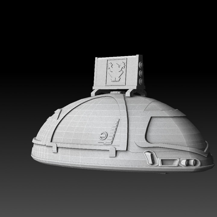 3D Printable Syndicate Car by Sharedog Miniatures