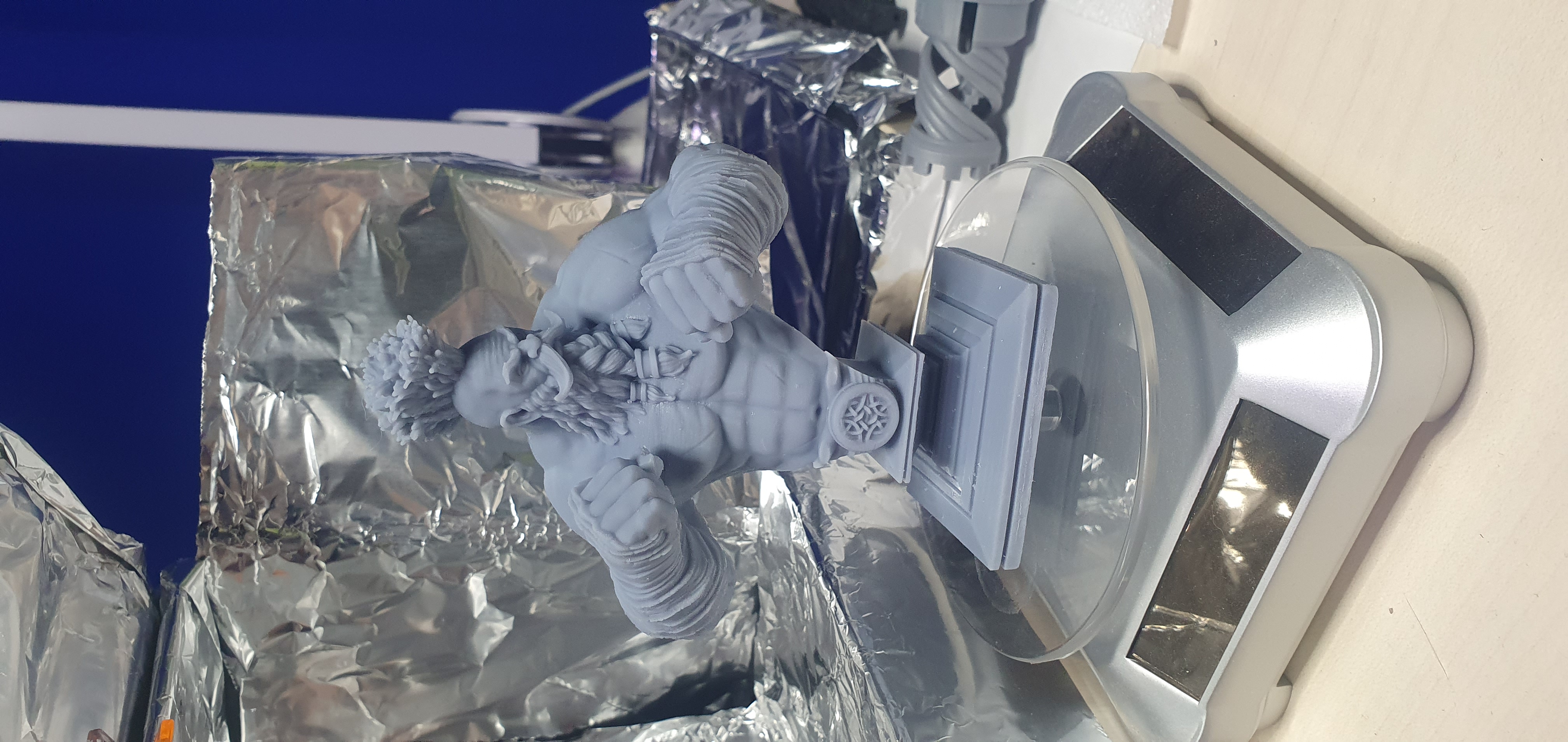 3D Printable Dwarf Bust by clynche art