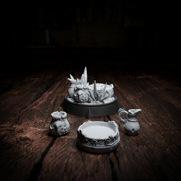 3D Printable Ritual Vessel - Prop | The Rise of the Necromancer by ...