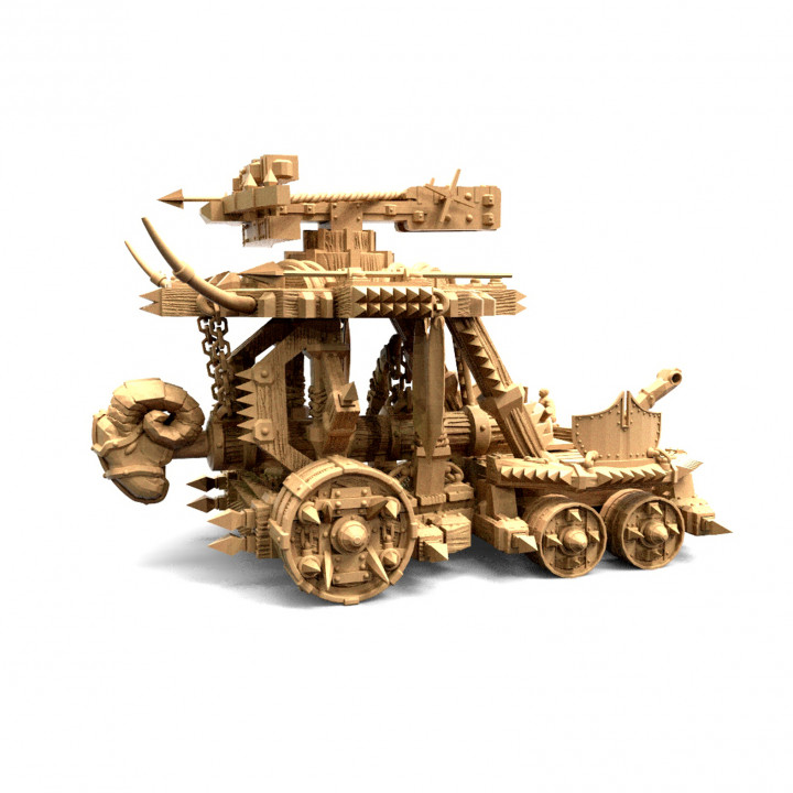 3D Printable Leviathan war trailer by Fabio