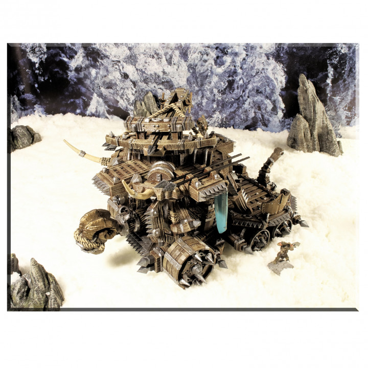 3D Printable Leviathan war trailer by Fabio