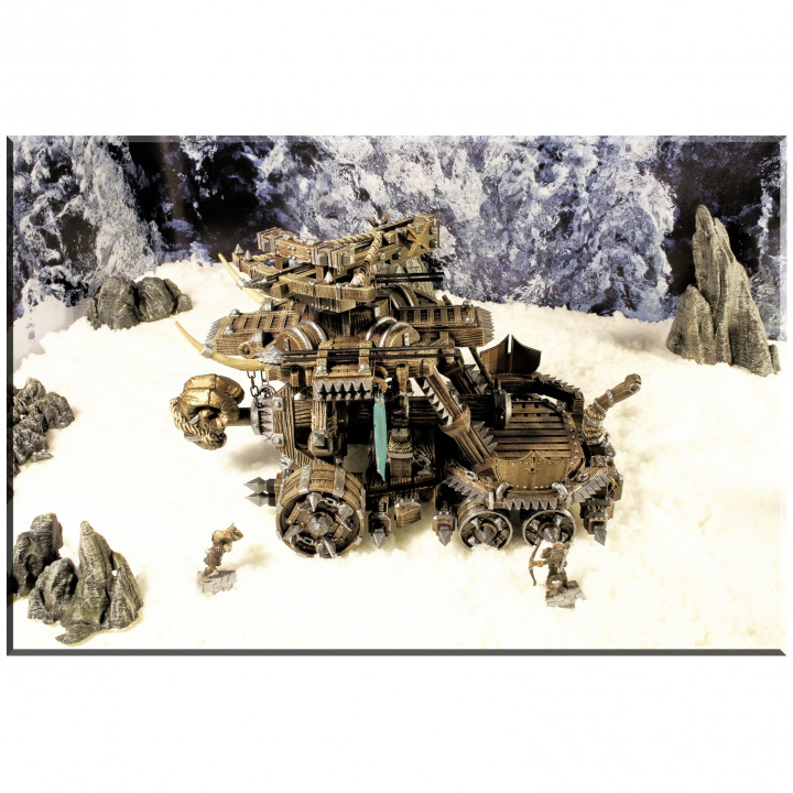 3D Printable Leviathan war trailer by Fabio