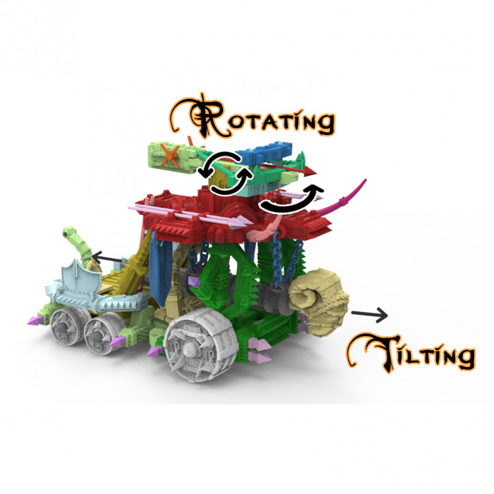 3D Printable Leviathan war trailer by Fabio