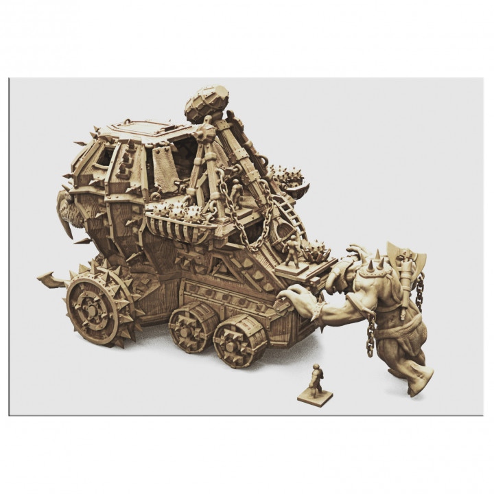 3D Printable War carriage "Ares" by Fabio