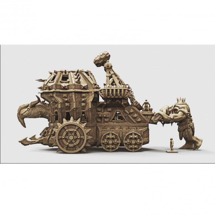 3D Printable War carriage "Ares" by Fabio