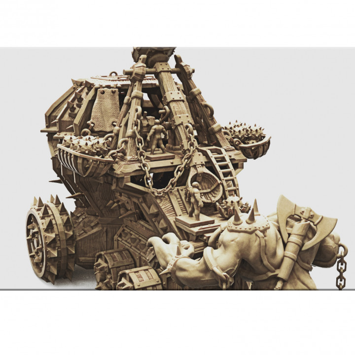 3D Printable War carriage "Ares" by Fabio
