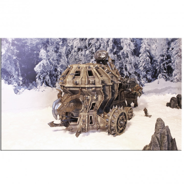 3D Printable War carriage "Ares" by Fabio