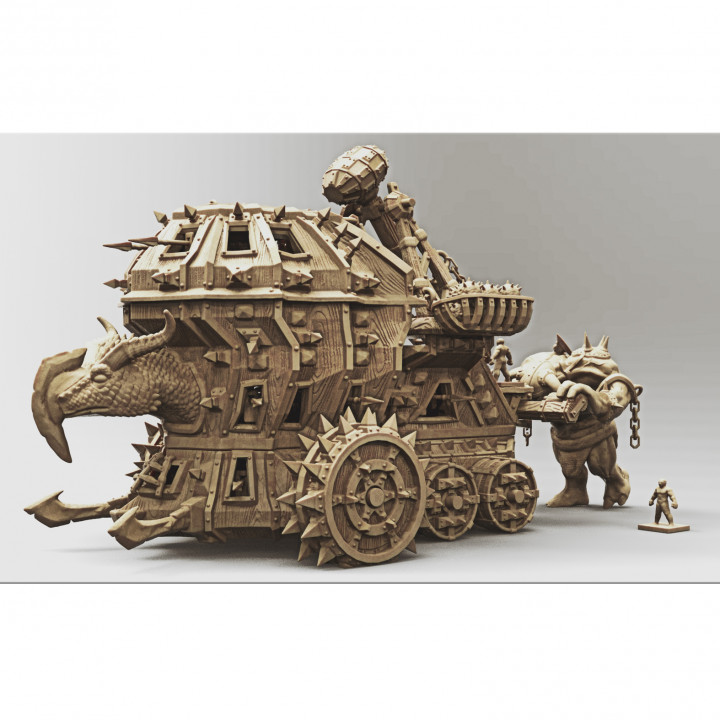 3D Printable War carriage "Ares" by Fabio