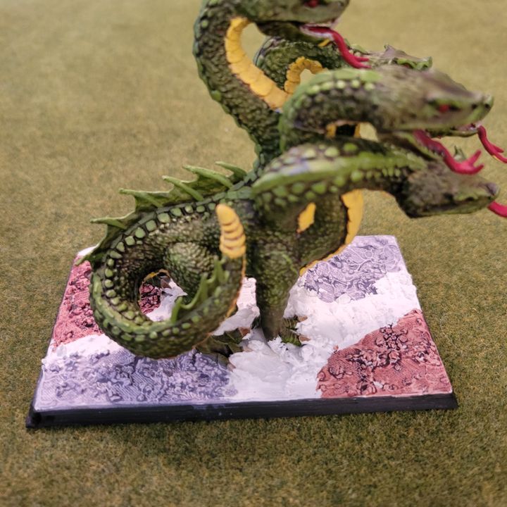 3D Print of Hydra Miniature (32mm, modular) by barrywheatley