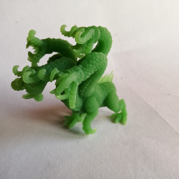3D Printable Hydra Miniature (32mm, modular) by Juhász Gergely