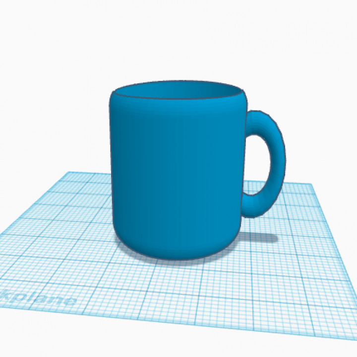 3D Printable Coffee Cup by Jason Fraser