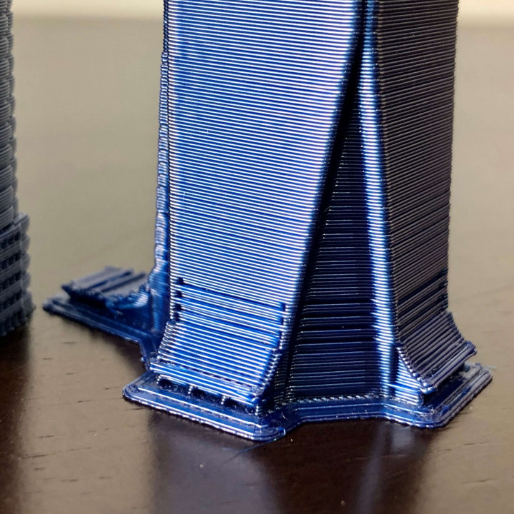 3D Printable Skyscrapers of Hong Kong, China by MiniWorld3D
