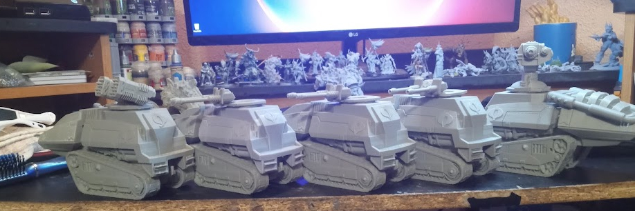 3D Printable Venom Sentry Tank by Monstrous Encounters