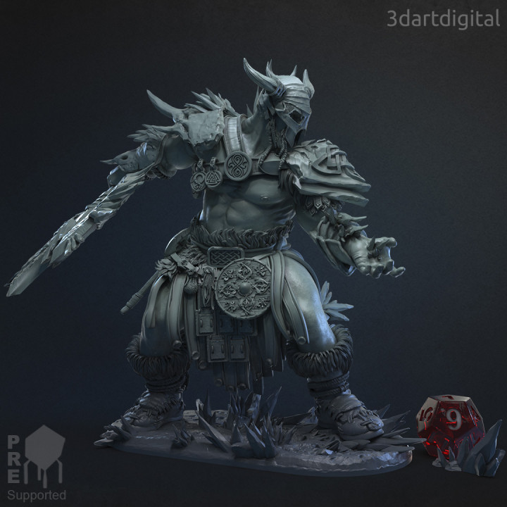 3D Printable Male Cryomancer´ by 3dartdigital