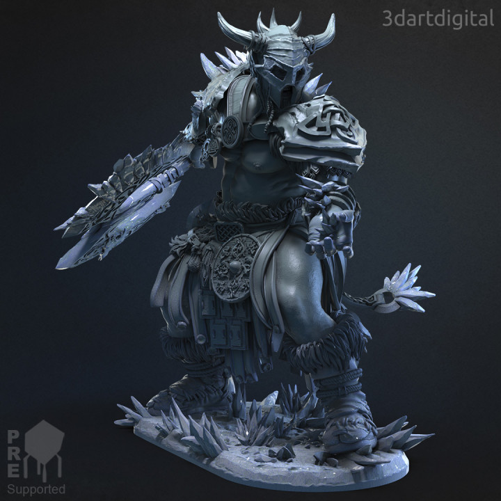 3D Printable Male Cryomancer´ by 3dartdigital