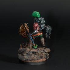 3D Printable Jackhammer Paul - Ganger boss by Across the Realms