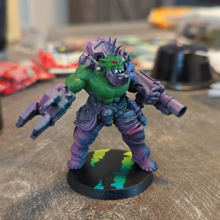 3D Print of Jackhammer Paul - Ganger boss by jamesvowell