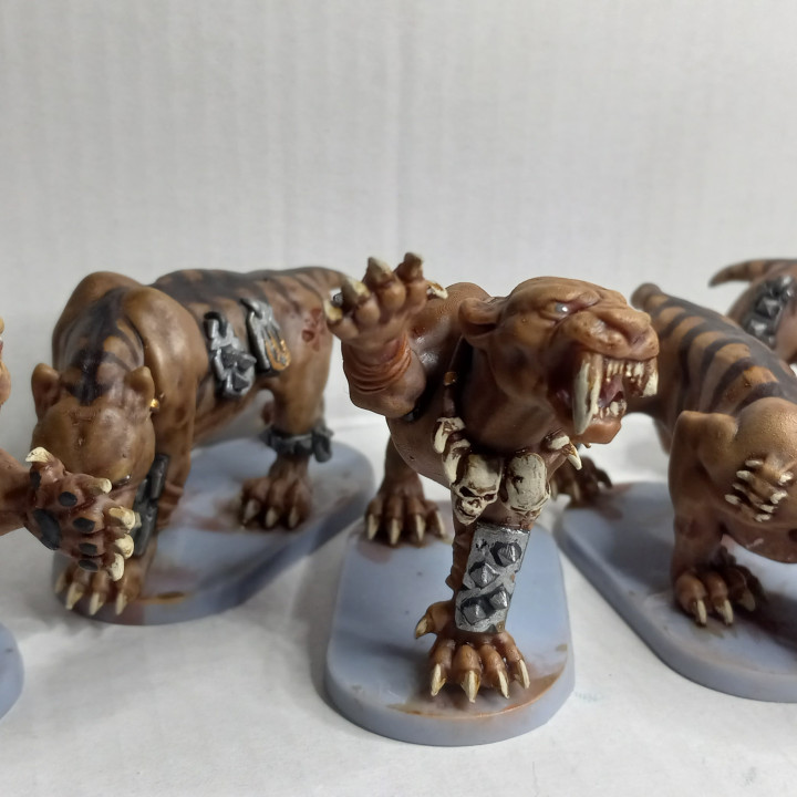 3D Print of Saber-tooth pack by magfedgriffin