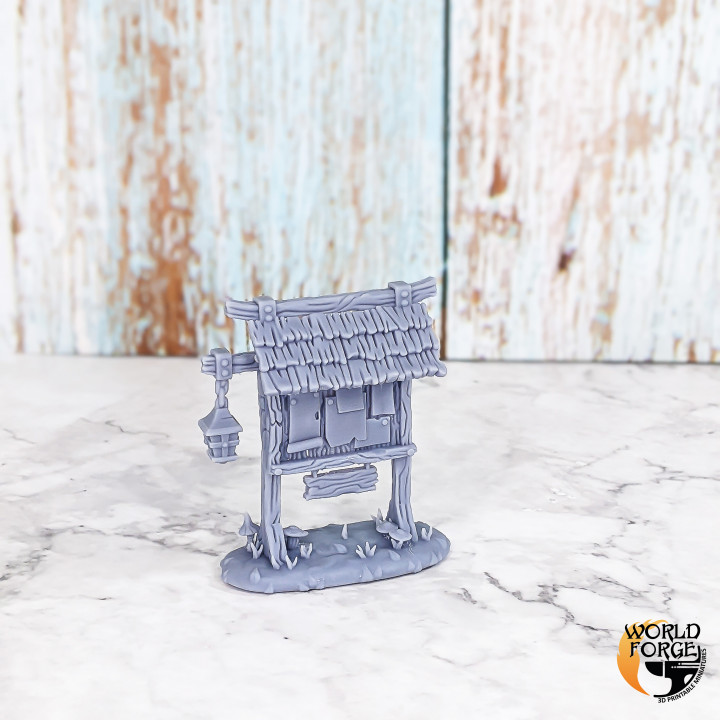3D Printable Adventurer's Camp - Welcome Pack by World Forge Miniatures