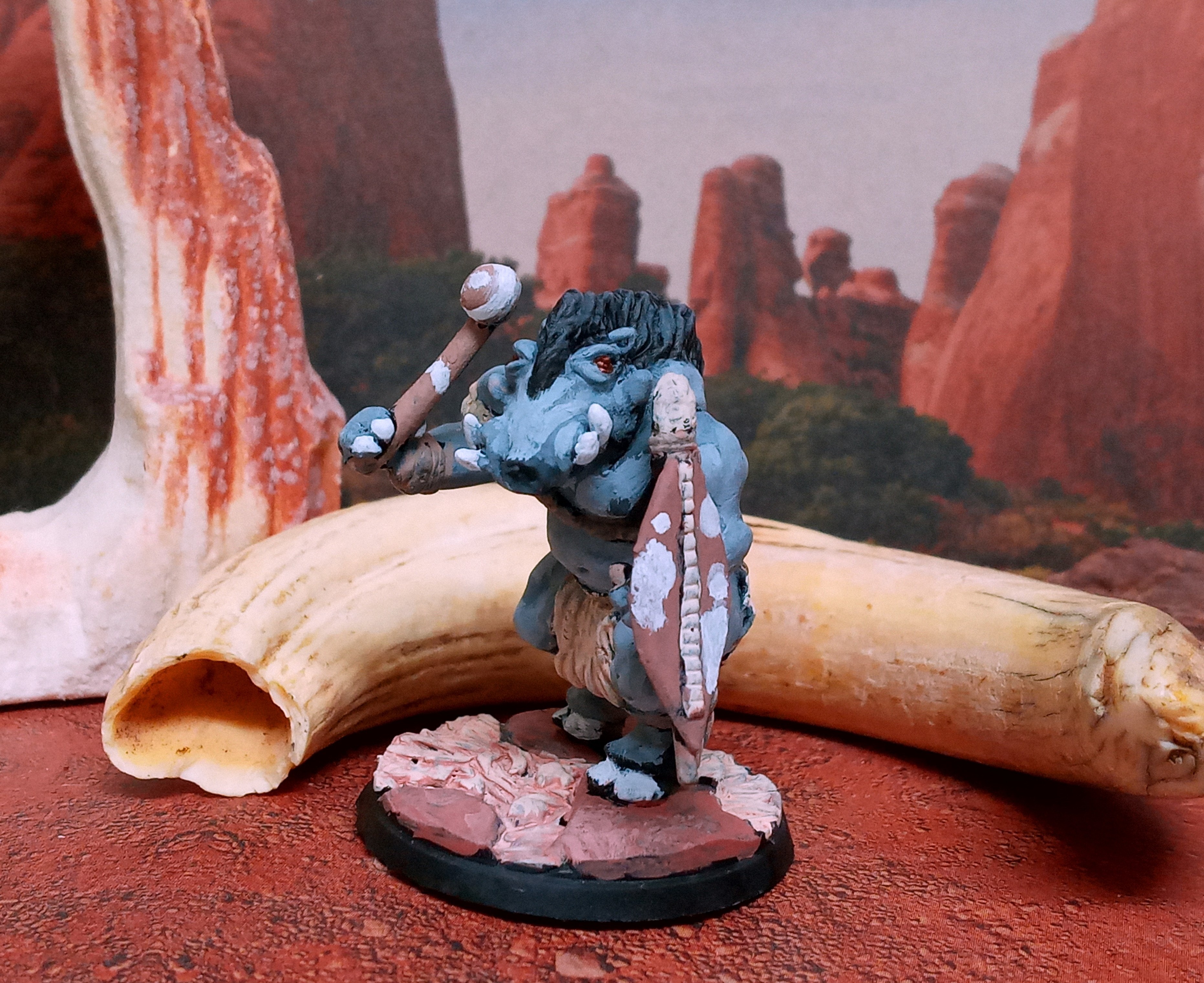 3D Print of Zabar's Shaka-War-Hogs - Brushfire: Historia Rodentia by ...