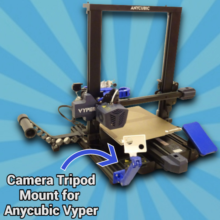 3D Printable Anycubic Vyper Camera Tripod by Creative Electronics