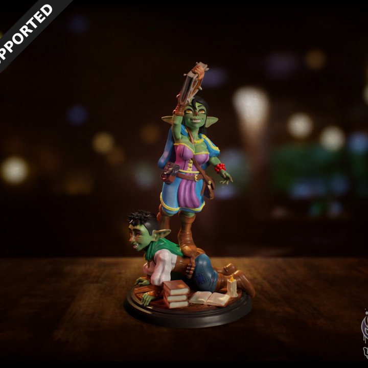 3D Printable Goblin Apprentices by Jigglystix