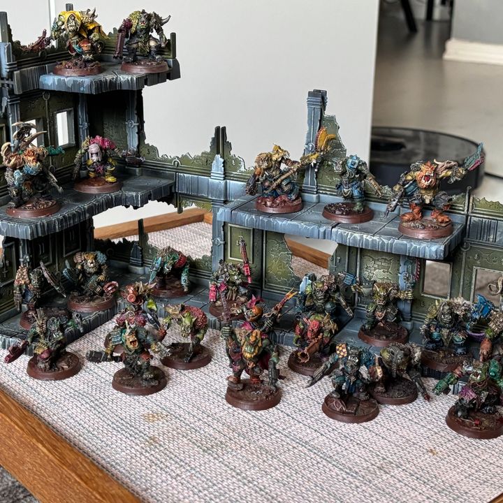 3D Print of MrModulork's Orc Monster Hunters - Modular Kit B by Eeko