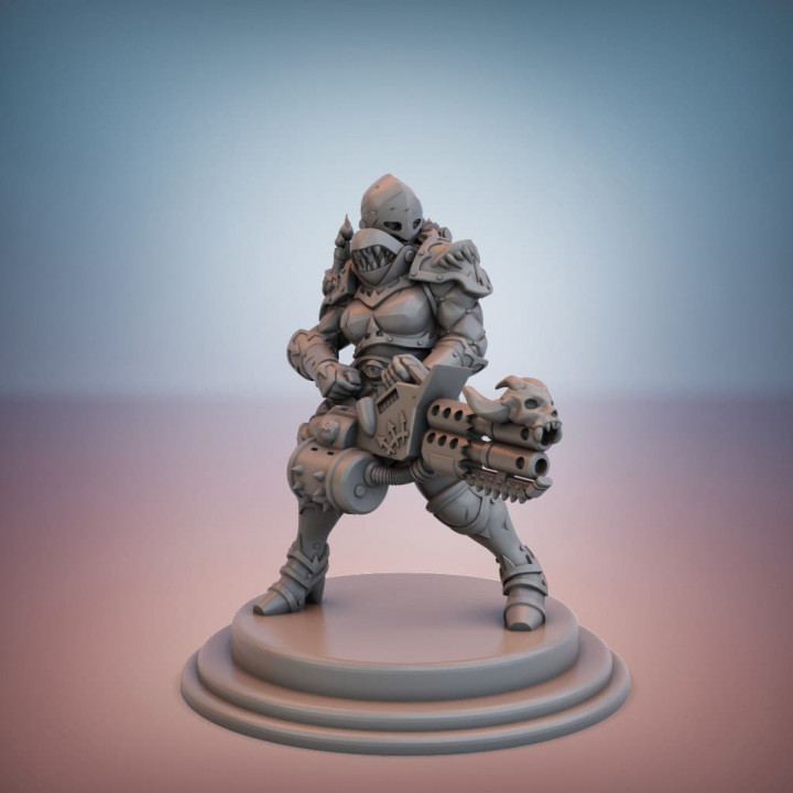 3D Printable Adepts of Asmodeus. Weapon Specialists (Bundle). by ...