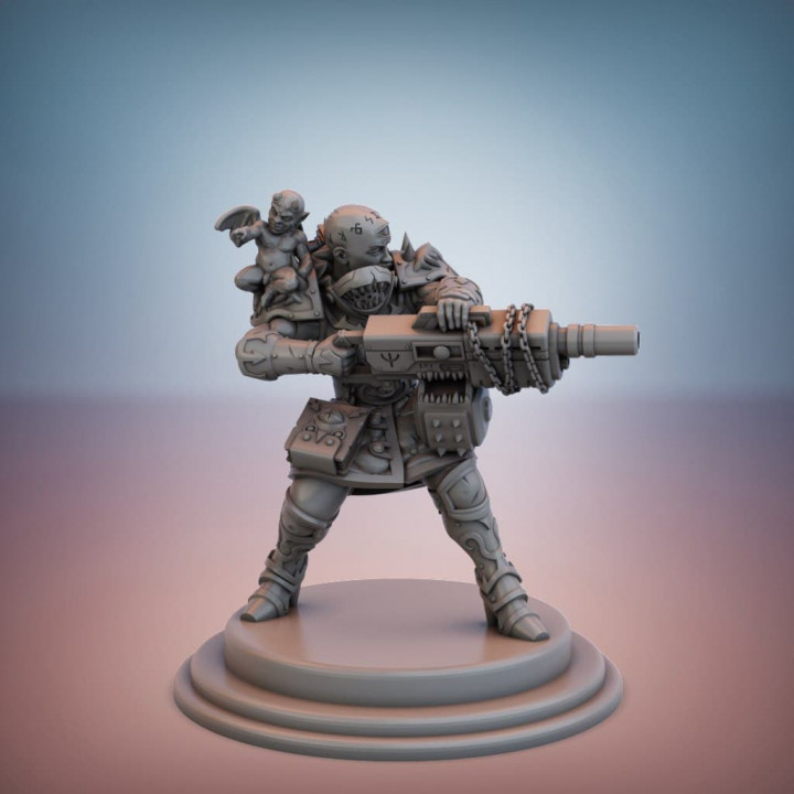 3D Printable Adepts of Asmodeus. Weapon Specialists (Bundle). by ...