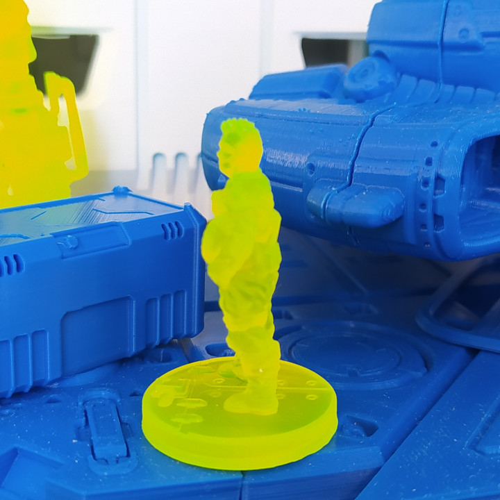 3D Printable Futuristic Crate v1 by Canna Chris