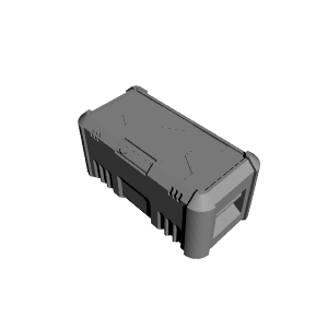 3D Printable Futuristic Crate v1 by Canna Chris