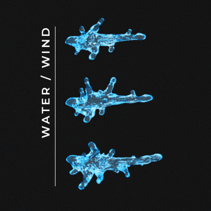 3D Printable Water magic effect (3 variants/sizes) by Tablehammer