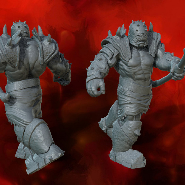 3D Printable Orc warriors (one handed and two handed) February 2022 ...