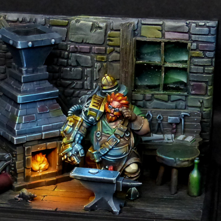 3D Printable Dr. TNT "Tiny Tim", the Chunky Artificer (2 Versions) by ...