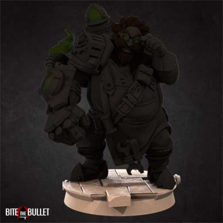 3D Printable Dr. TNT "Tiny Tim", the Chunky Artificer (2 Versions) by ...