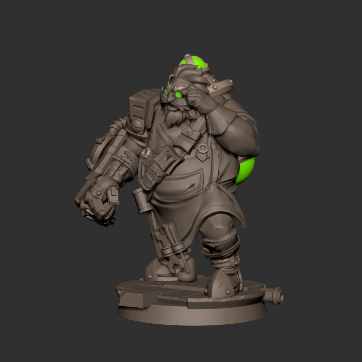 3D Printable Dr. TNT "Tiny Tim", the Chunky Artificer (2 Versions) by ...