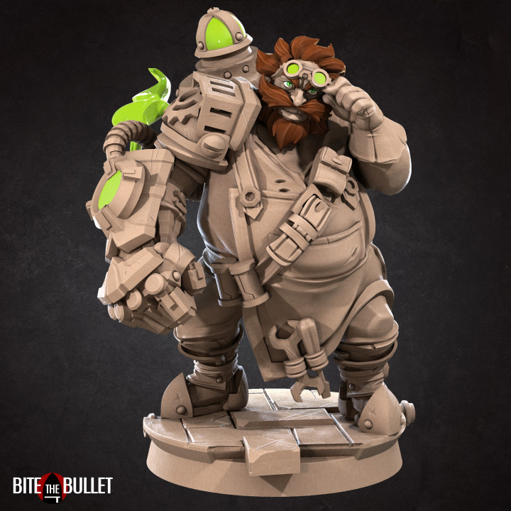 3D Printable Dr. TNT "Tiny Tim", the Chunky Artificer (2 Versions) by ...