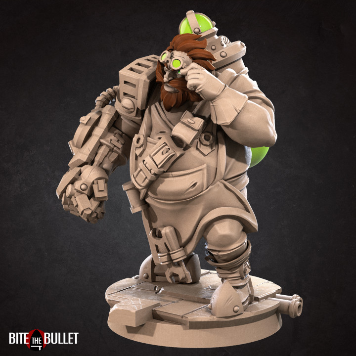 3D Printable Dr. TNT "Tiny Tim", the Chunky Artificer (2 Versions) by ...