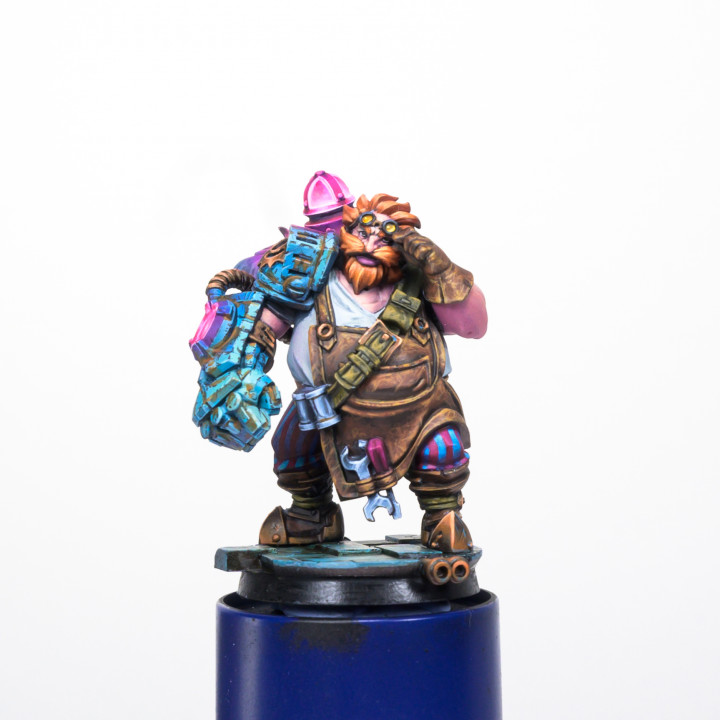 3D Printable Dr. TNT "Tiny Tim", the Chunky Artificer (2 Versions) by ...