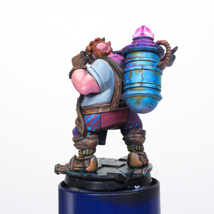 3D Printable Dr. TNT "Tiny Tim", the Chunky Artificer (2 Versions) by ...