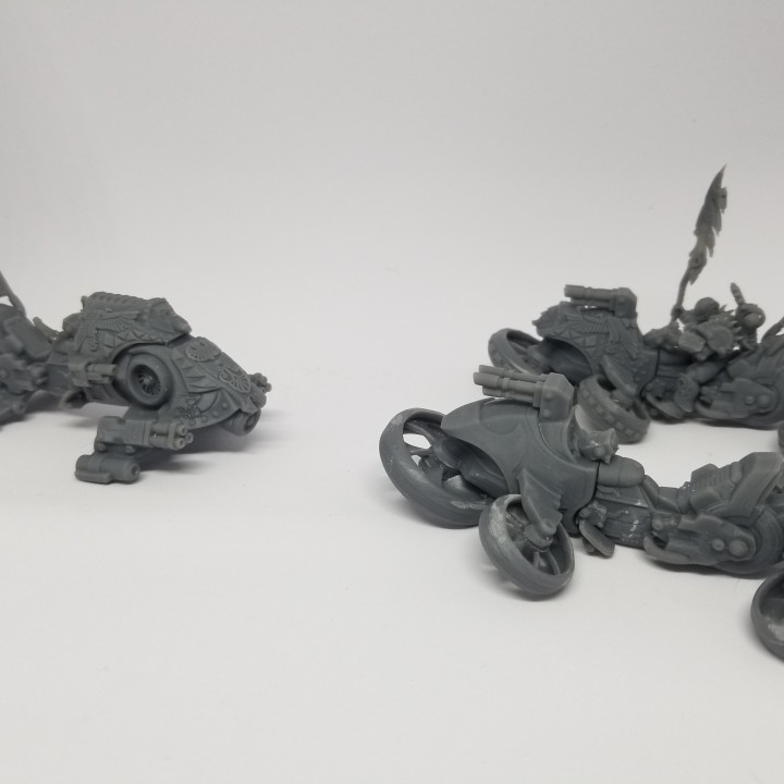3D Printable "Young Heroes" - The Maryannu - Aton Pattern Jetbike by ...