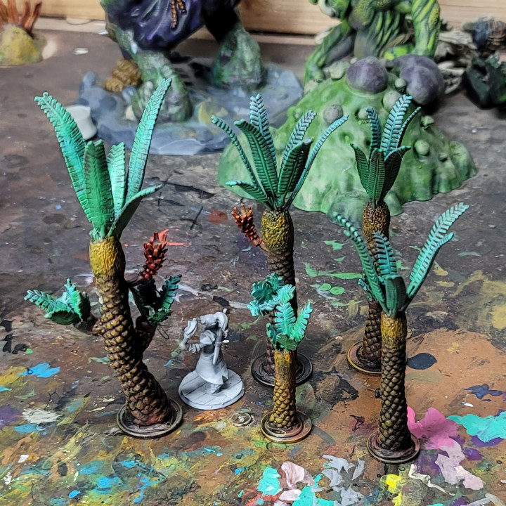 3D Printable Williamsonia - prehistoric jungle trees by Don Whitaker