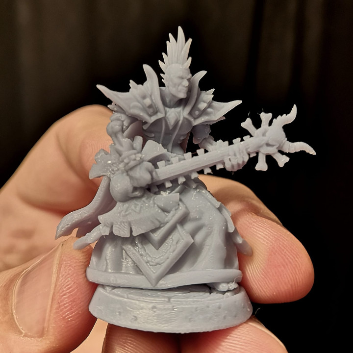 3D Printable Undead Rock Star Guitar Hero by My3DPrintForge