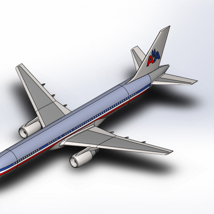 3D Printable Boeing 757 by Alize